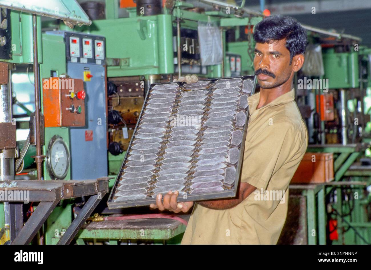 Brake pads manufacturing hi-res stock photography and images - Alamy