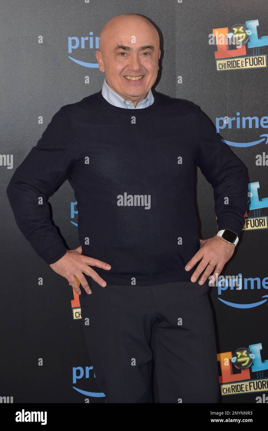 Rome, Italy. 02nd Mar, 2023. Paolo Cevoli attends the photocall for ...