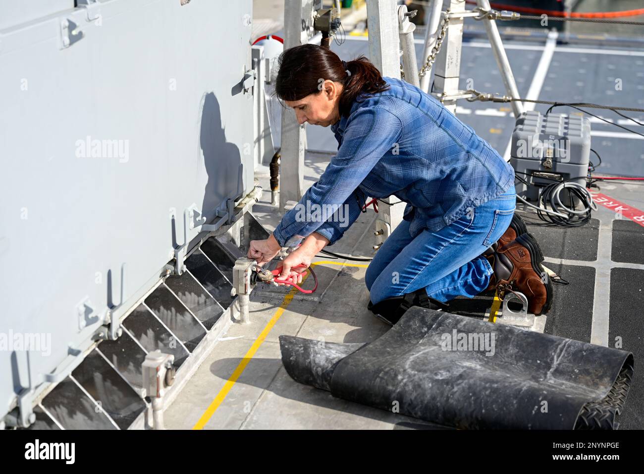 Alma Holt, transponder lab lead of Naval Air Warfare Center Weapons ...
