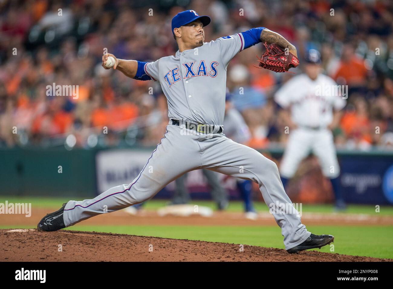June 13, 2017: Texas Rangers relief pitcher Keone Kela (50) pitches ...