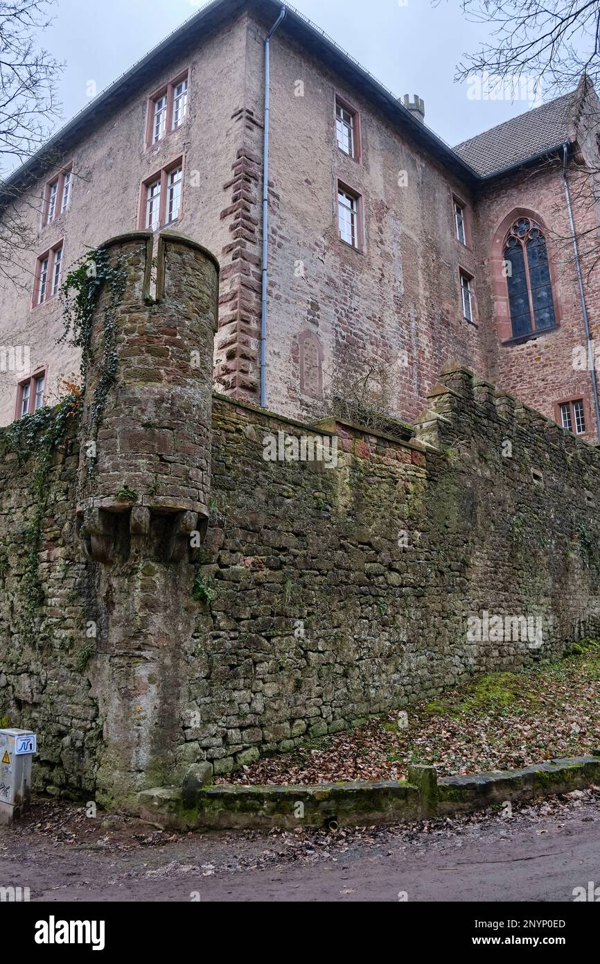 Mittelburg Castle, a well-preserved and inhabited privately owned ...