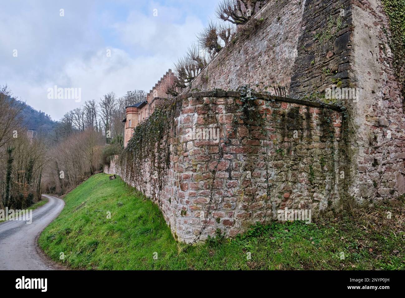 Mittelburg Castle, a well-preserved and inhabited privately owned ...