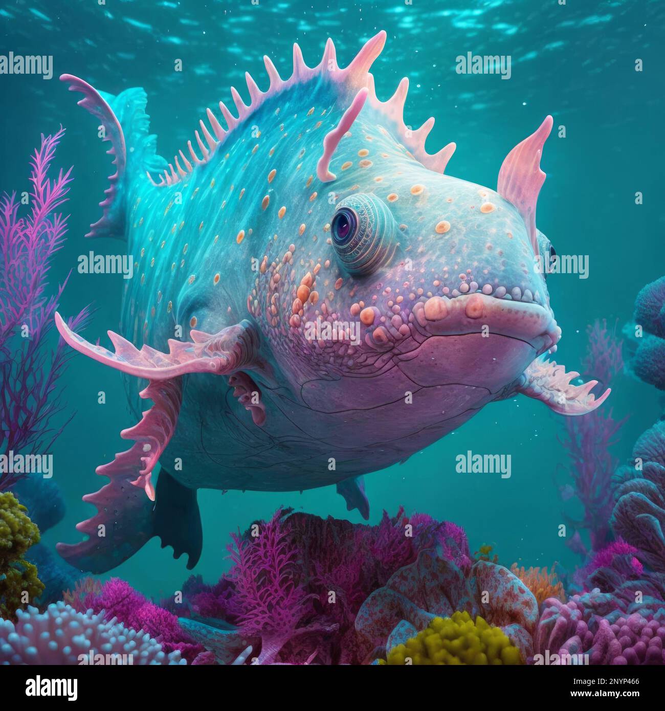 Big fish under water hi-res stock photography and images - Alamy