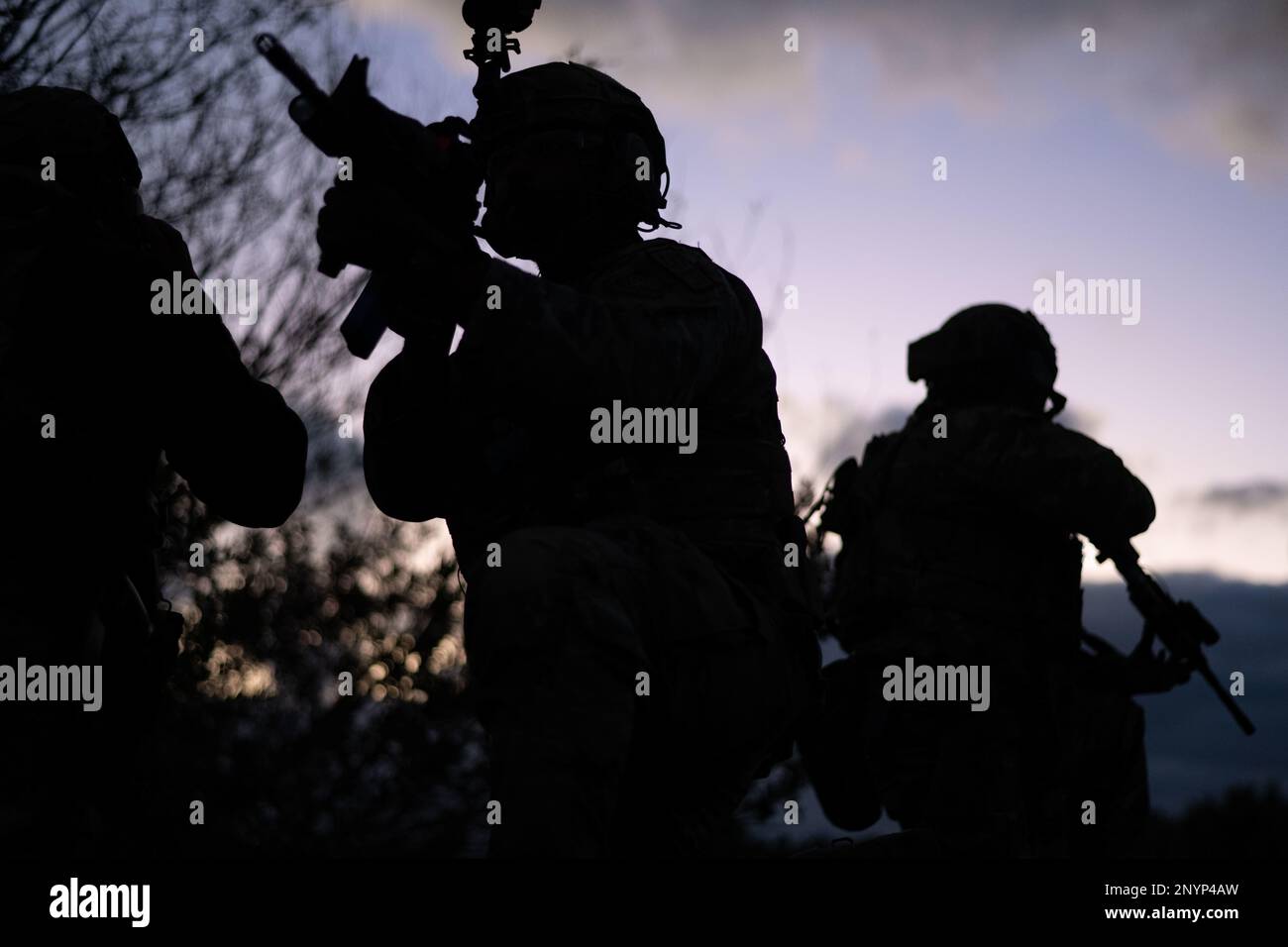 Defenders assigned to the 6th Security Forces Squadron emergency ...