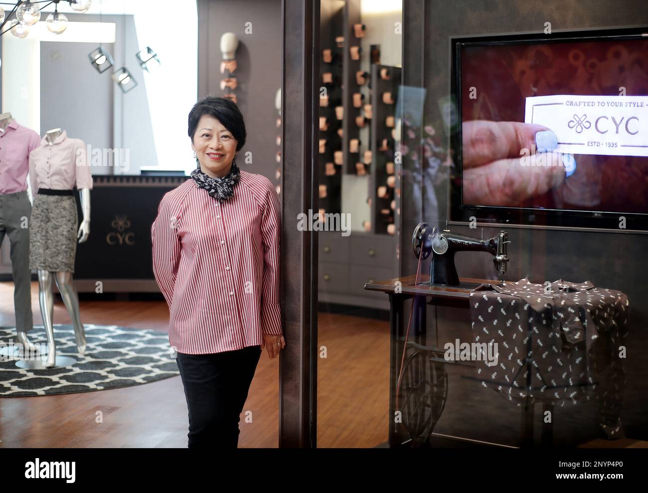 Mrs Fong Loo Fern, Managing Director of CYC, the third generation to ...