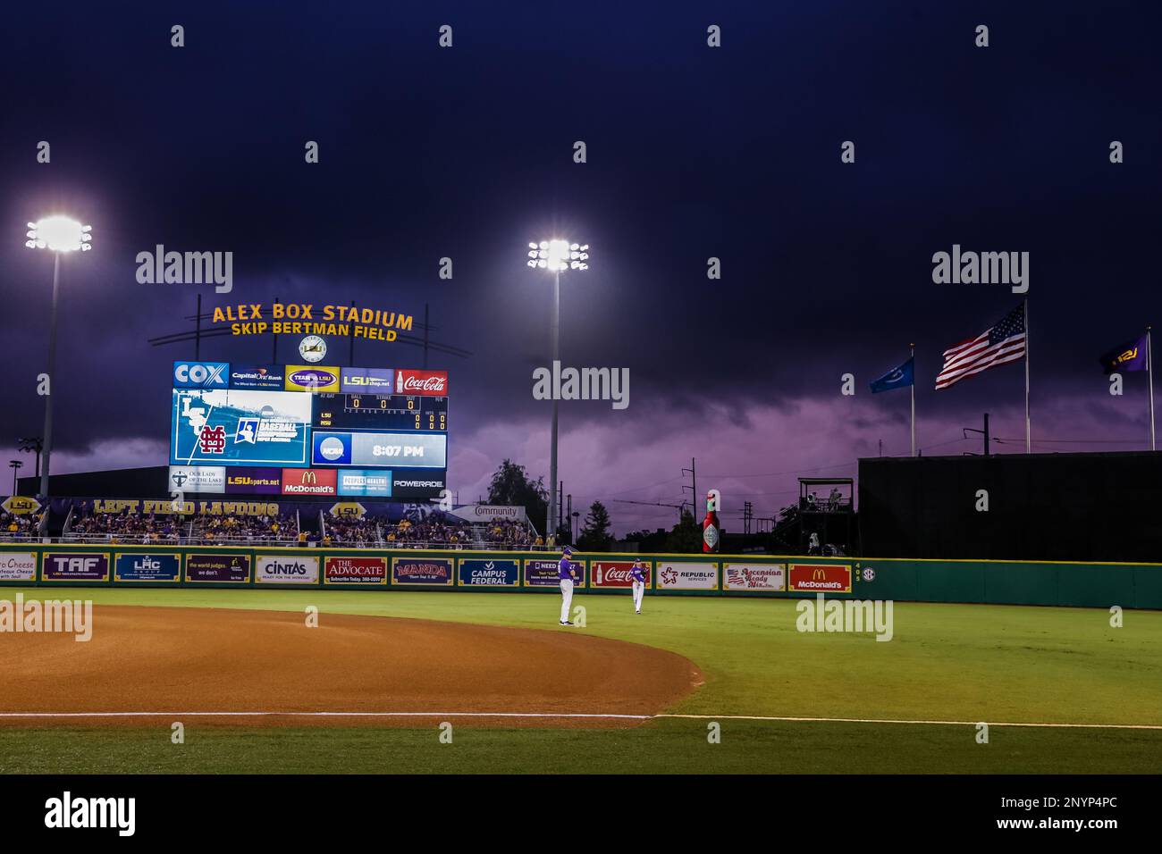 Alex Box Stadium Scoreboard