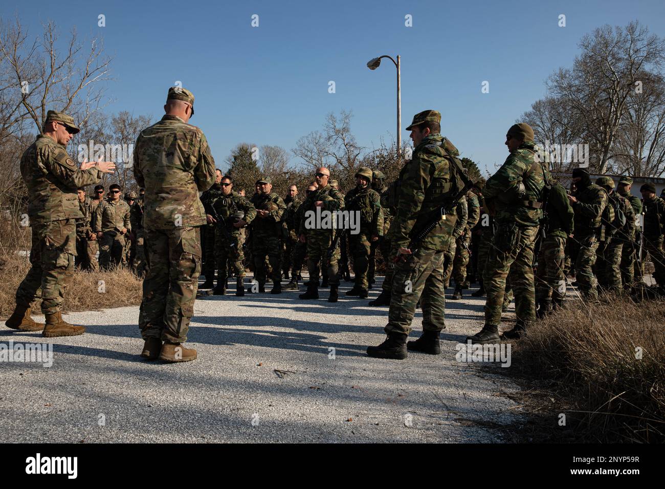 Soldiers assigned to Hard Rock Company, 1st Battalion, 502nd Infantry Regiment, 2nd Brigade ...