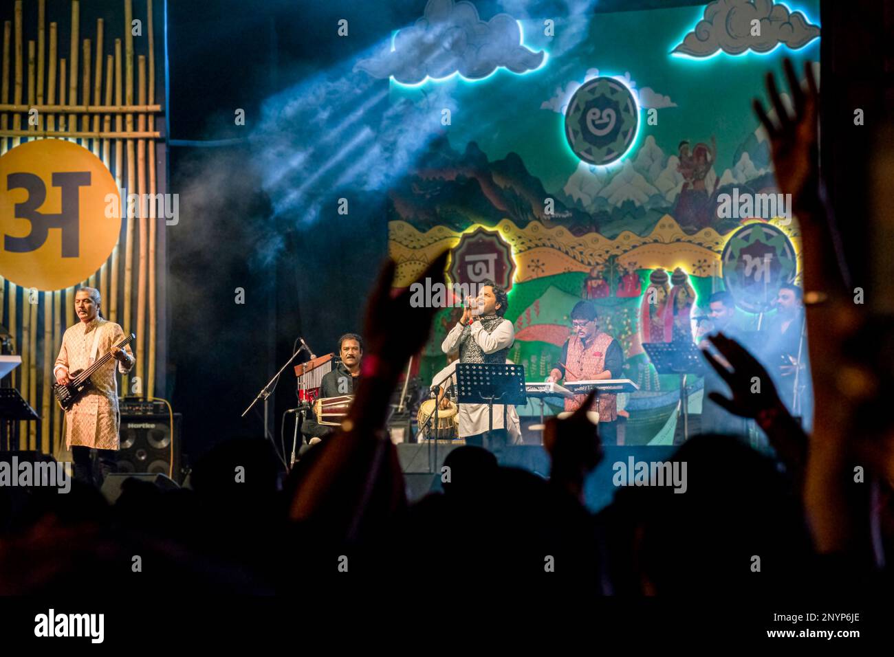 February 25, 2023, New Delhi, Delhi, India: Indian playback singer ...