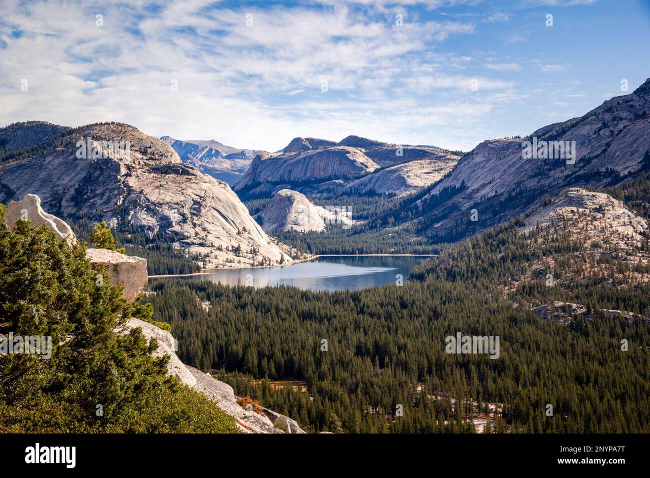 Yosemite ellery lake mountains hi-res stock photography and images - Alamy