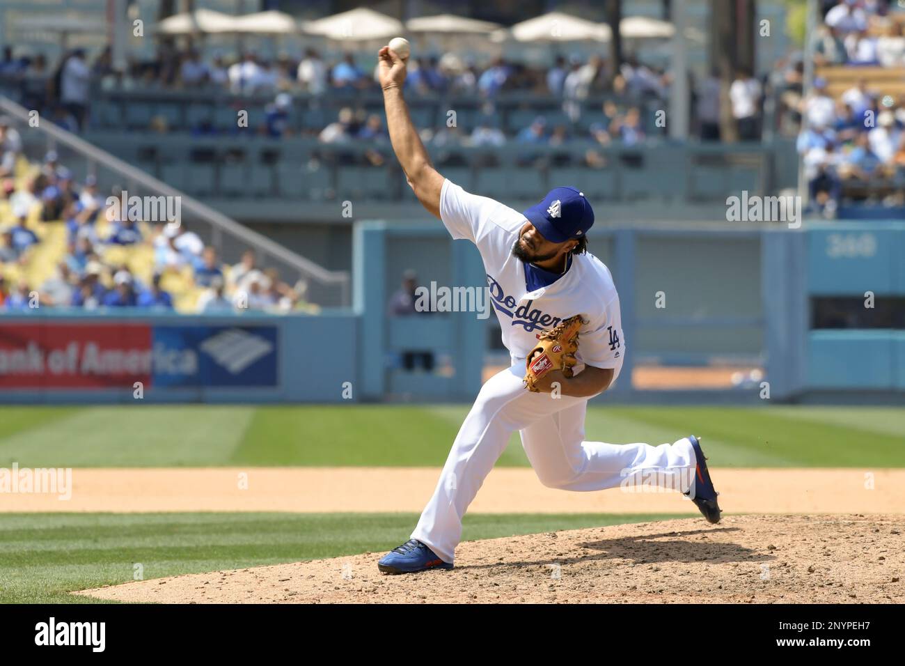 LOS ANGELES, CA - JUNE 07: Los Angeles Dodgers pitcher Kenley Jansen ...