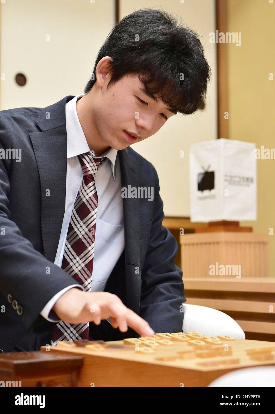 14-year-old Sota Fujii, the youngest forth dan pro shogi (Japanese ...