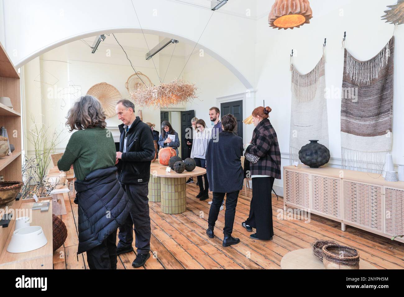 London, UK. 02nd Mar, 2023. The 'The New Craftsmen' room with ...