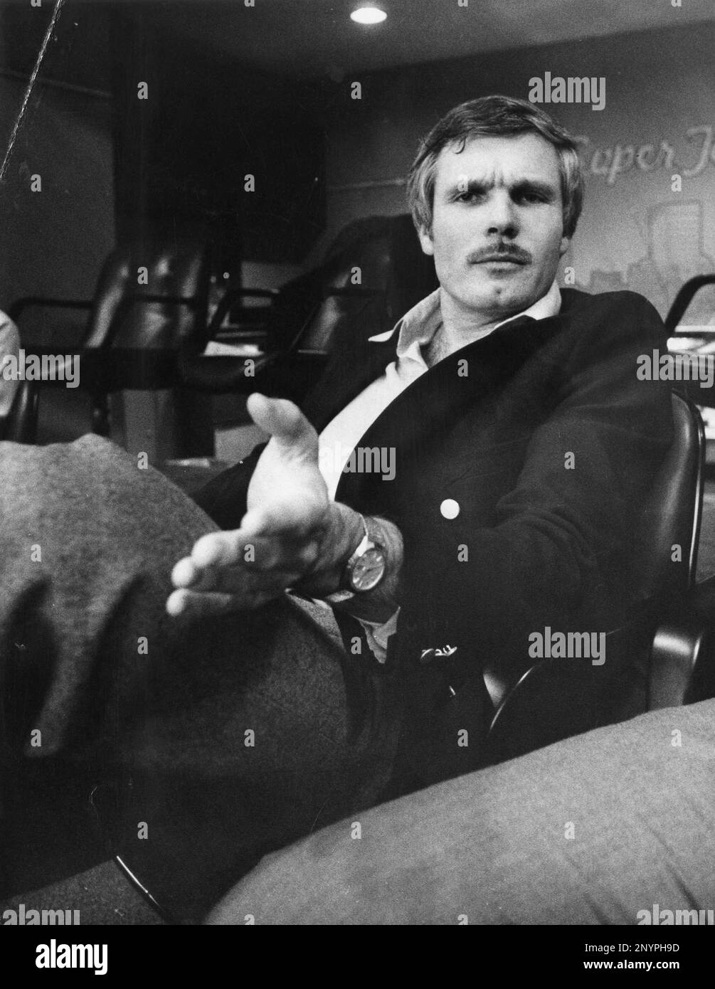 Atlanta Braves owner Ted Turner, May 9, 1977. (George Clark/Atlanta ...