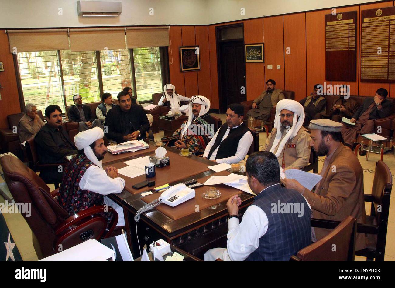 Quetta Metropolitan Corporation (QMC) Administrator, Jabbar Baloch is ...