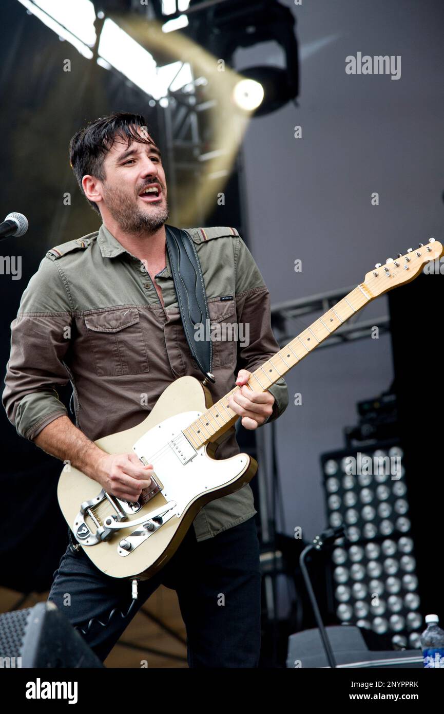 Benny Yurco of Grace Potter and the Nocturnals performs during the All ...