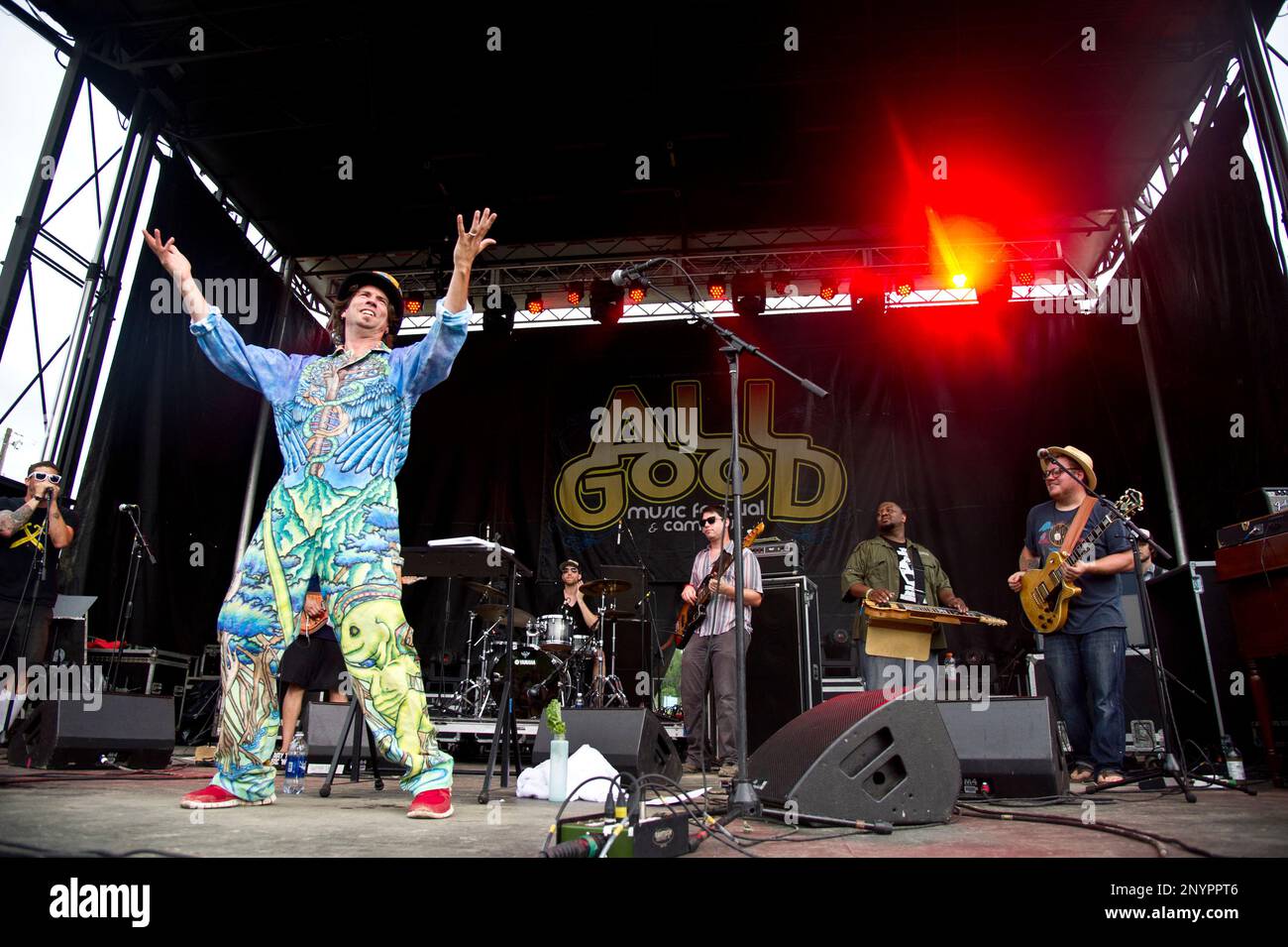 Rex Jam performs during the All Good Music Festival at Legend Valley on ...