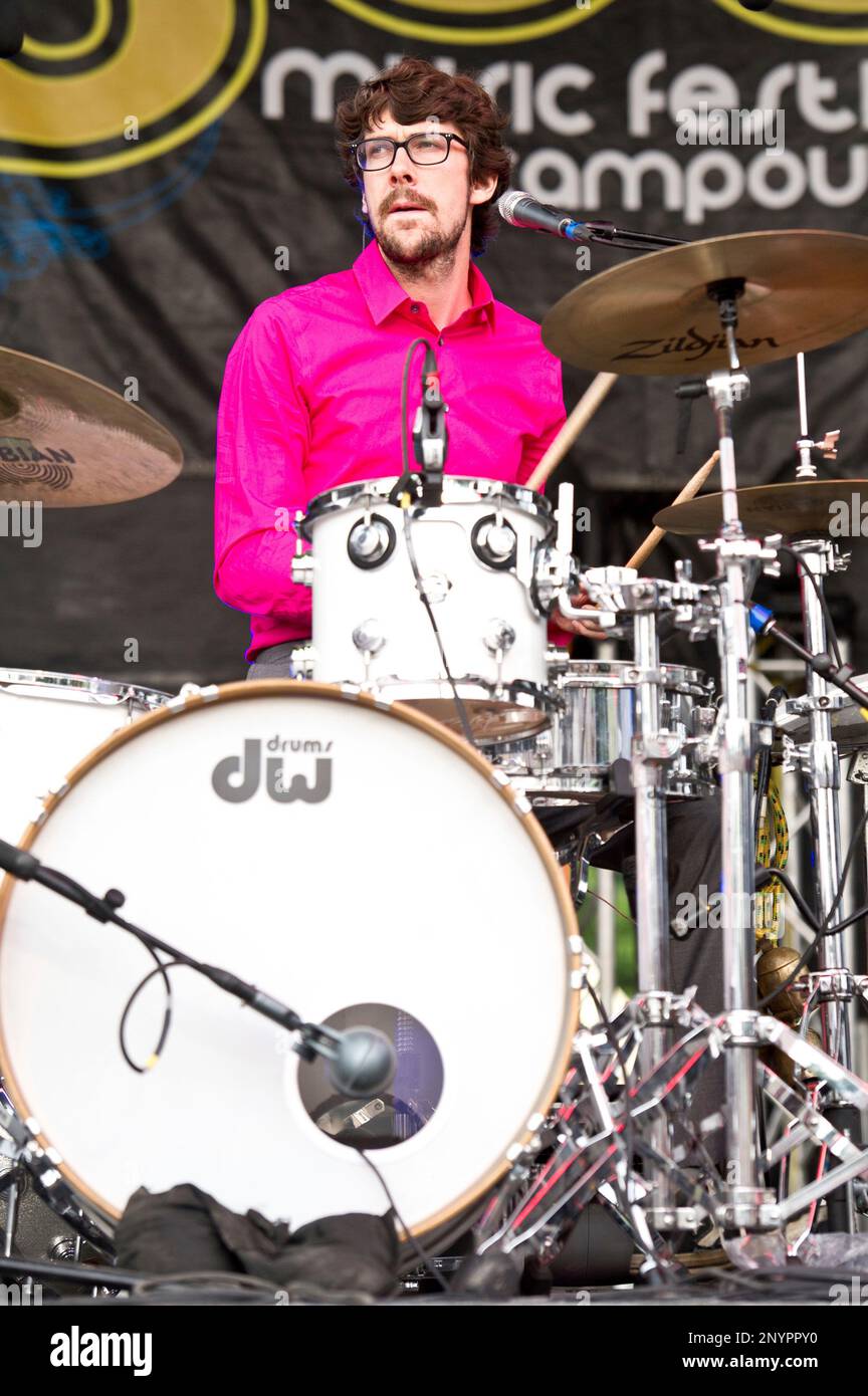 Tim Walsh of The Stepkids performs during the All Good Music Festival ...