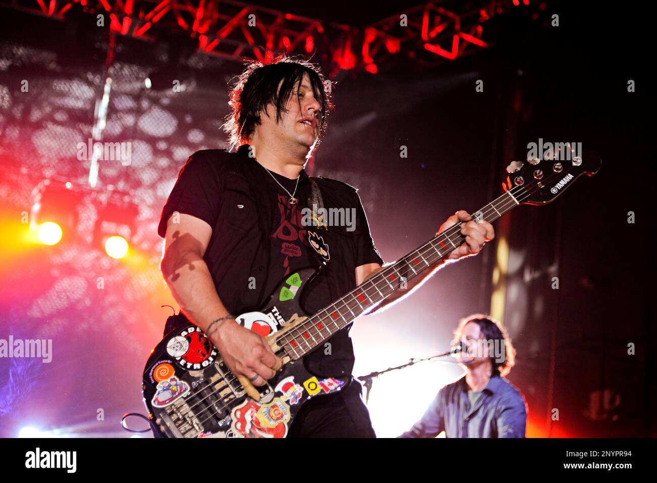 Robby Takac of the Goo Goo Dolls performs at Lifestyle Communities ...