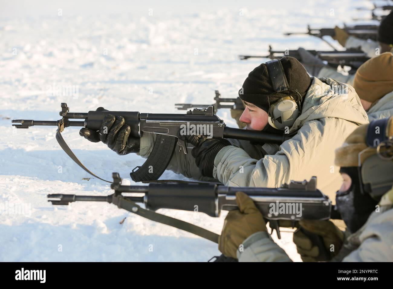 Soldiers from Charlie Troop, 3-71 Cavalry Regiment, 1st Brigade Combat ...