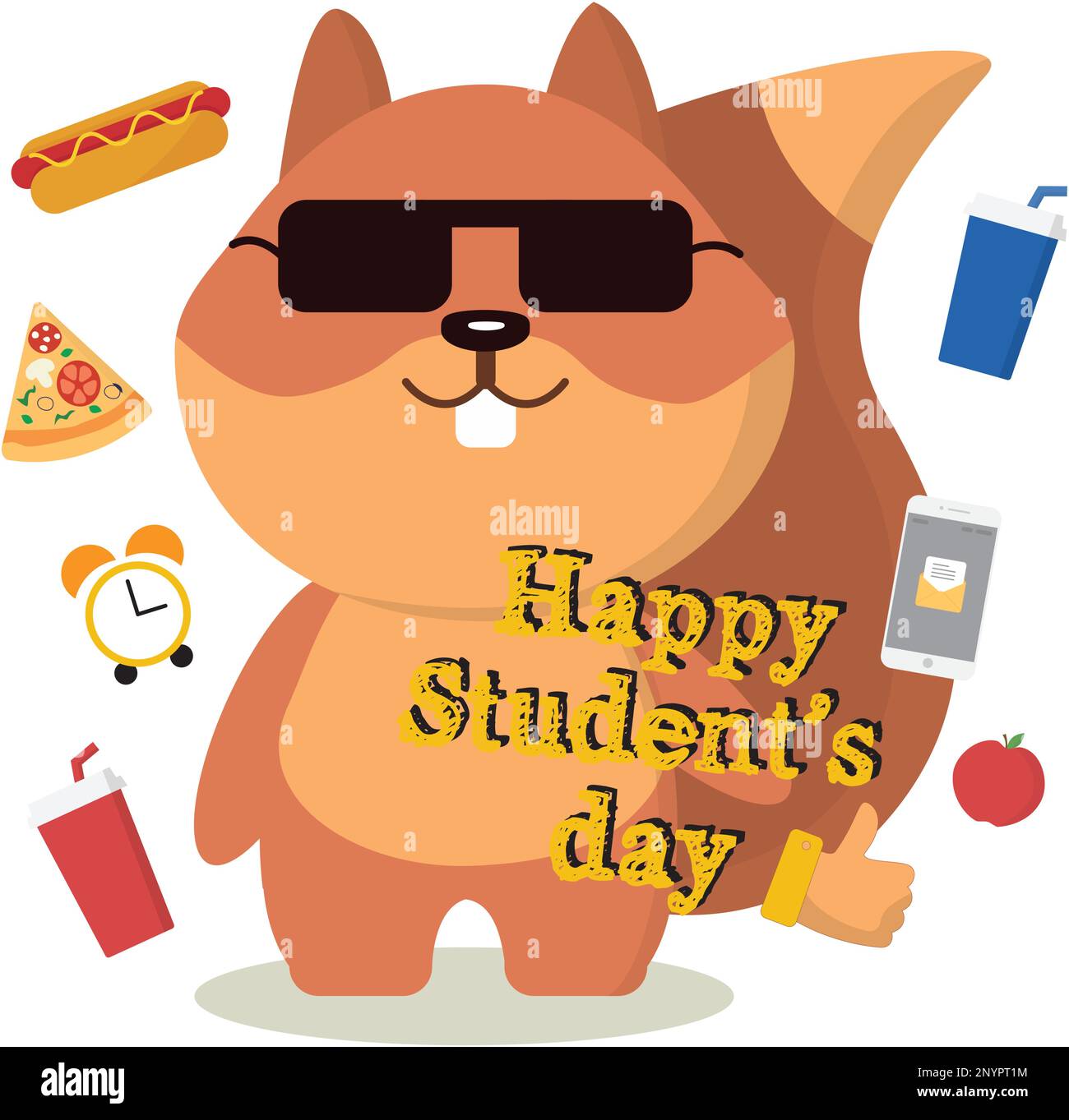 Rest from study Stock Vector Images - Alamy