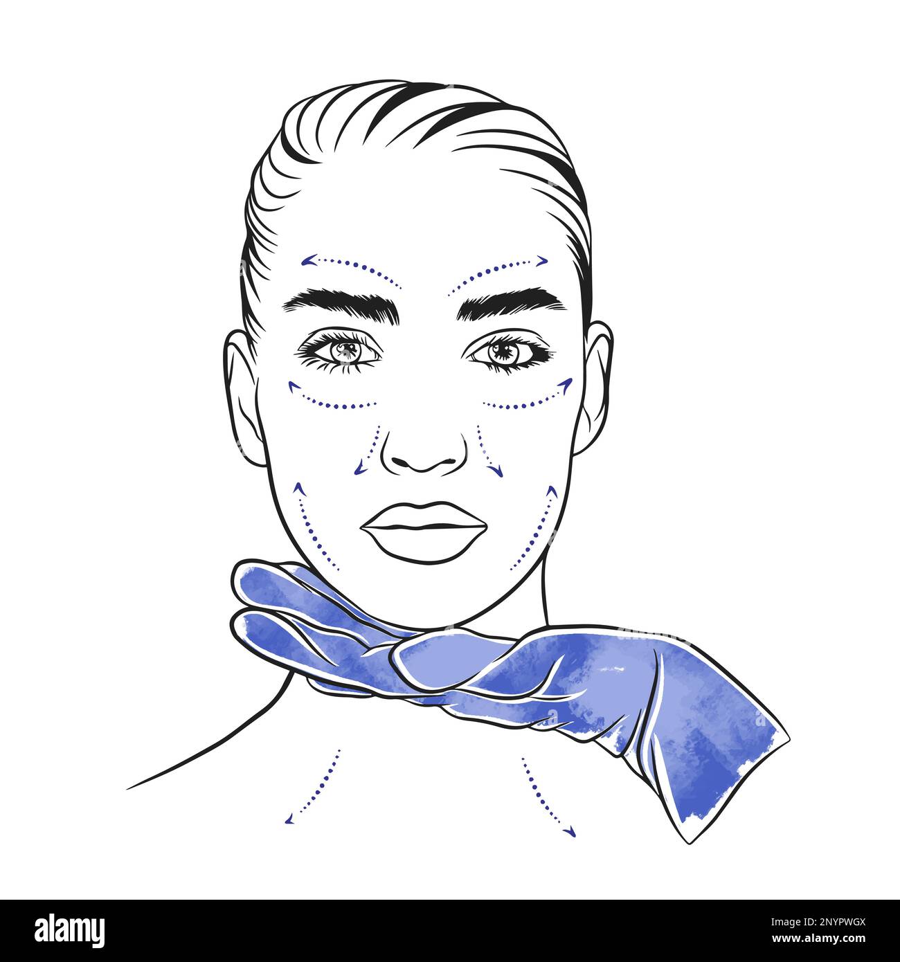 Surgery injections Stock Vector Images - Alamy