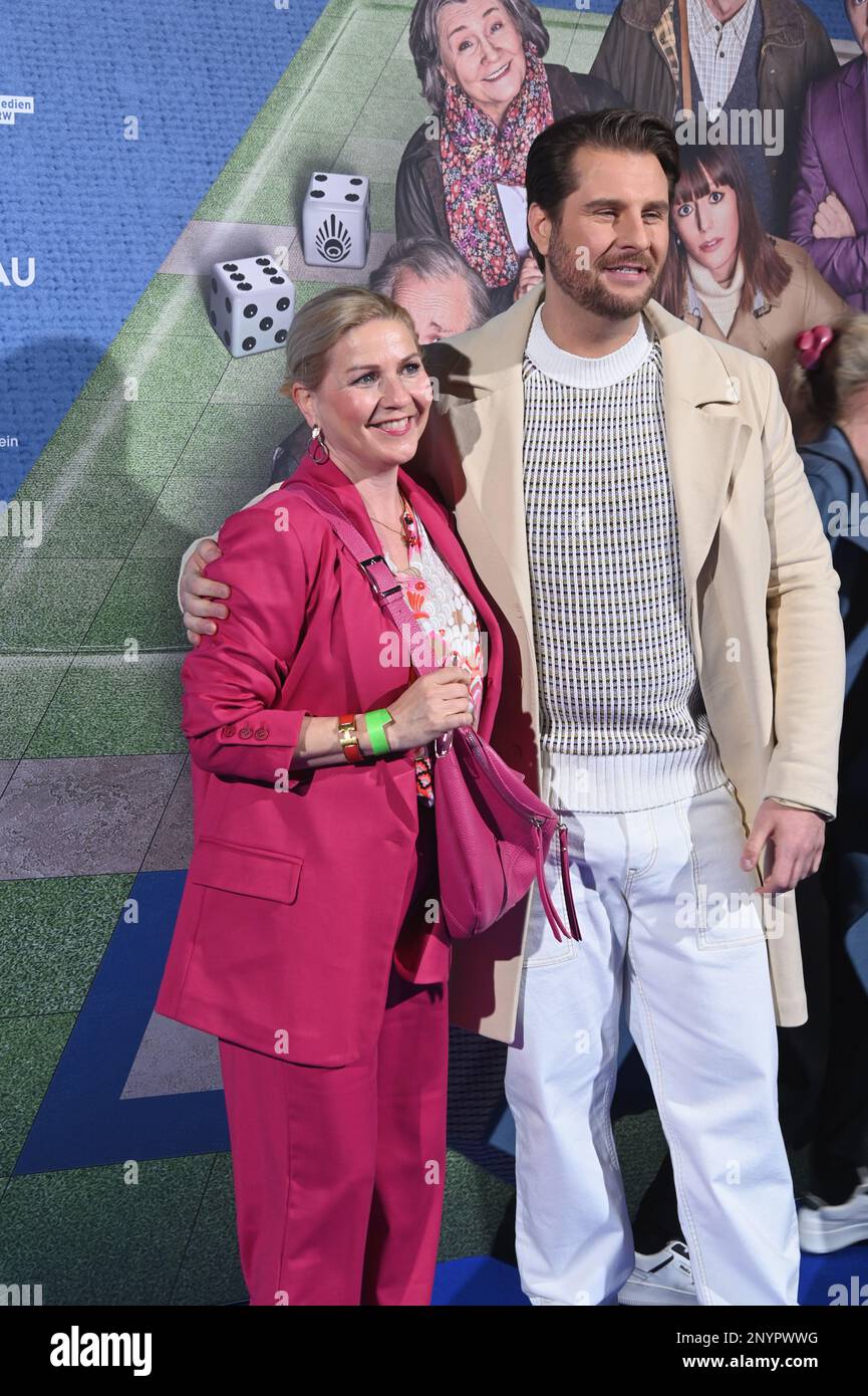 Cologne, Germany. 01st Mar, 2023. Presenters Aleksandra Bechtel and ...