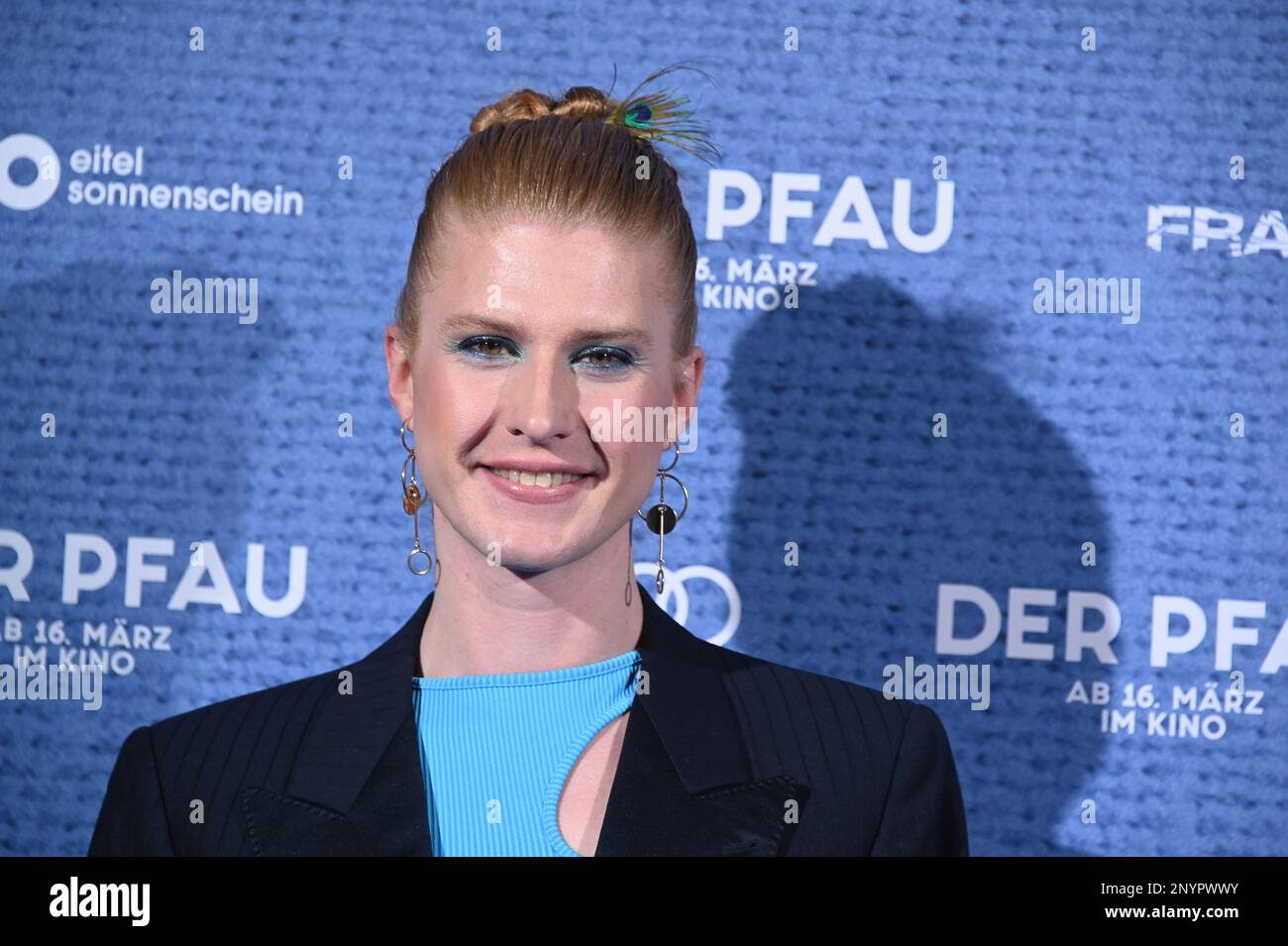 Cologne, Germany. 01st Mar, 2023. Model Alex Veit arrives at the ...