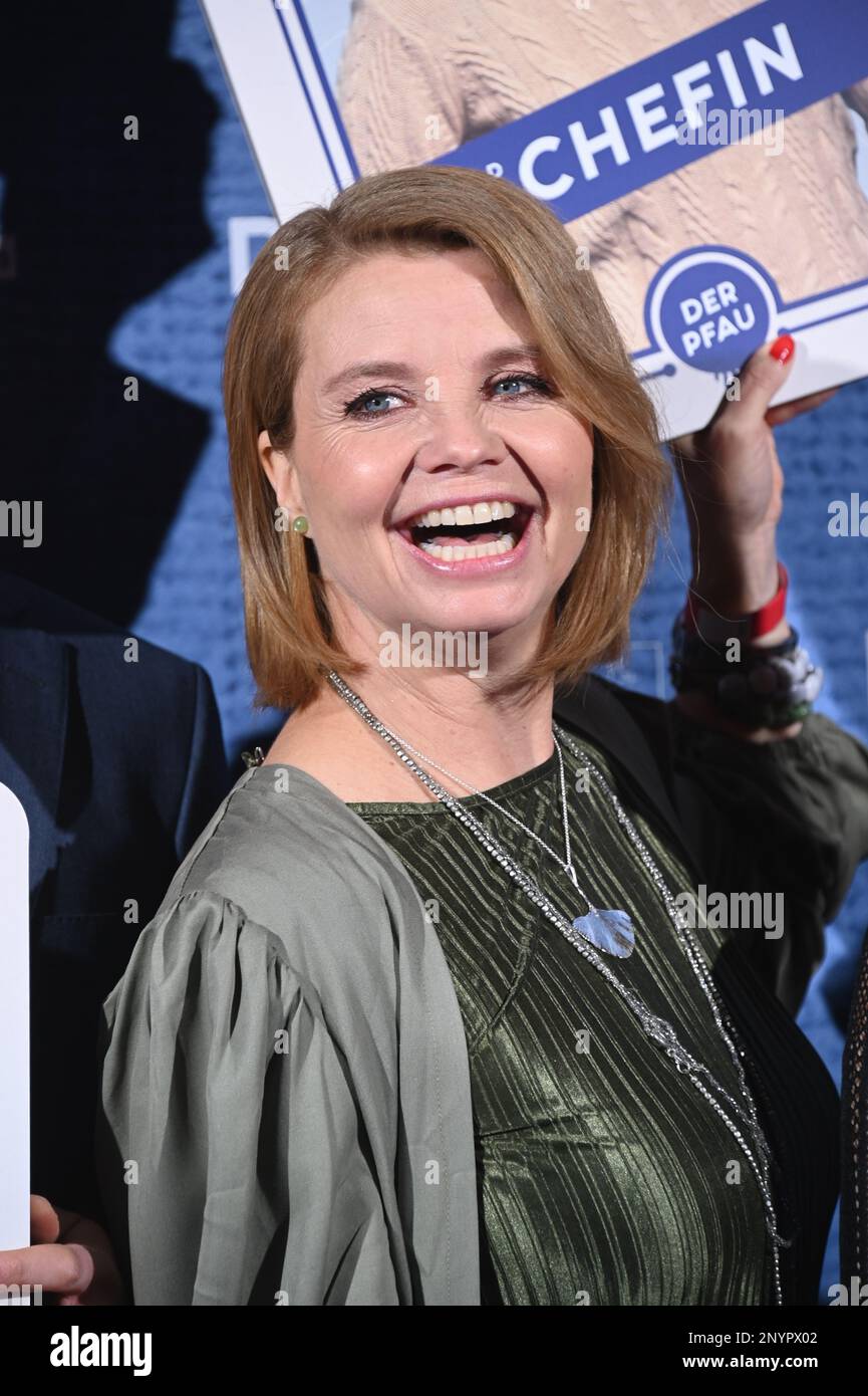 Cologne, Germany. 01st Mar, 2023. Actress Annette Frier comes to the ...