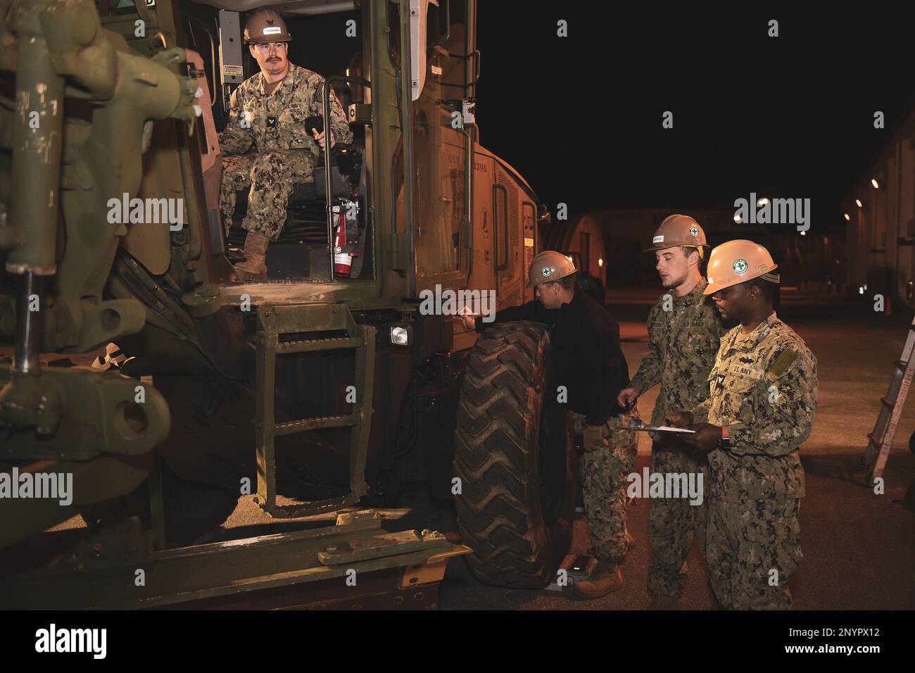 230216-N-LW757-1001 OKINAWA, Japan (Feb. 16, 2023) – Seabees assigned ...