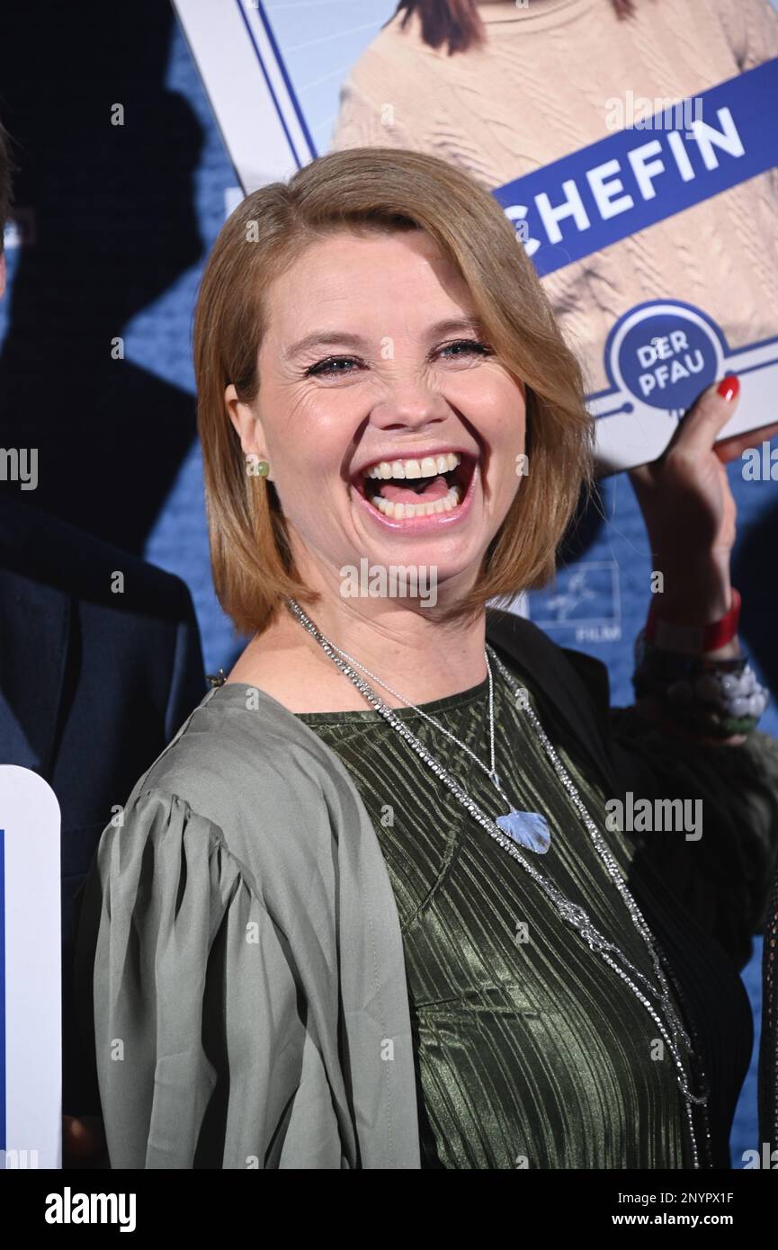 Cologne, Germany. 01st Mar, 2023. Actress Annette Frier comes to the ...