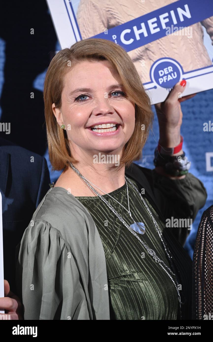 Cologne, Germany. 01st Mar, 2023. Actress Annette Frier comes to the ...