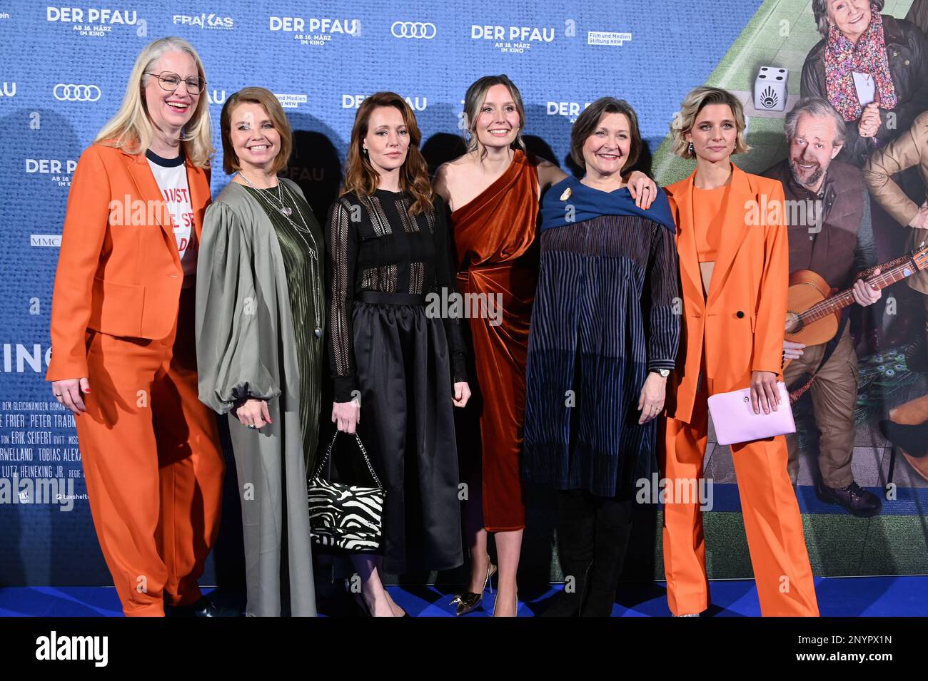 Cologne, Germany. 01st Mar, 2023. Author Isabel Bogdan, actors Annette ...