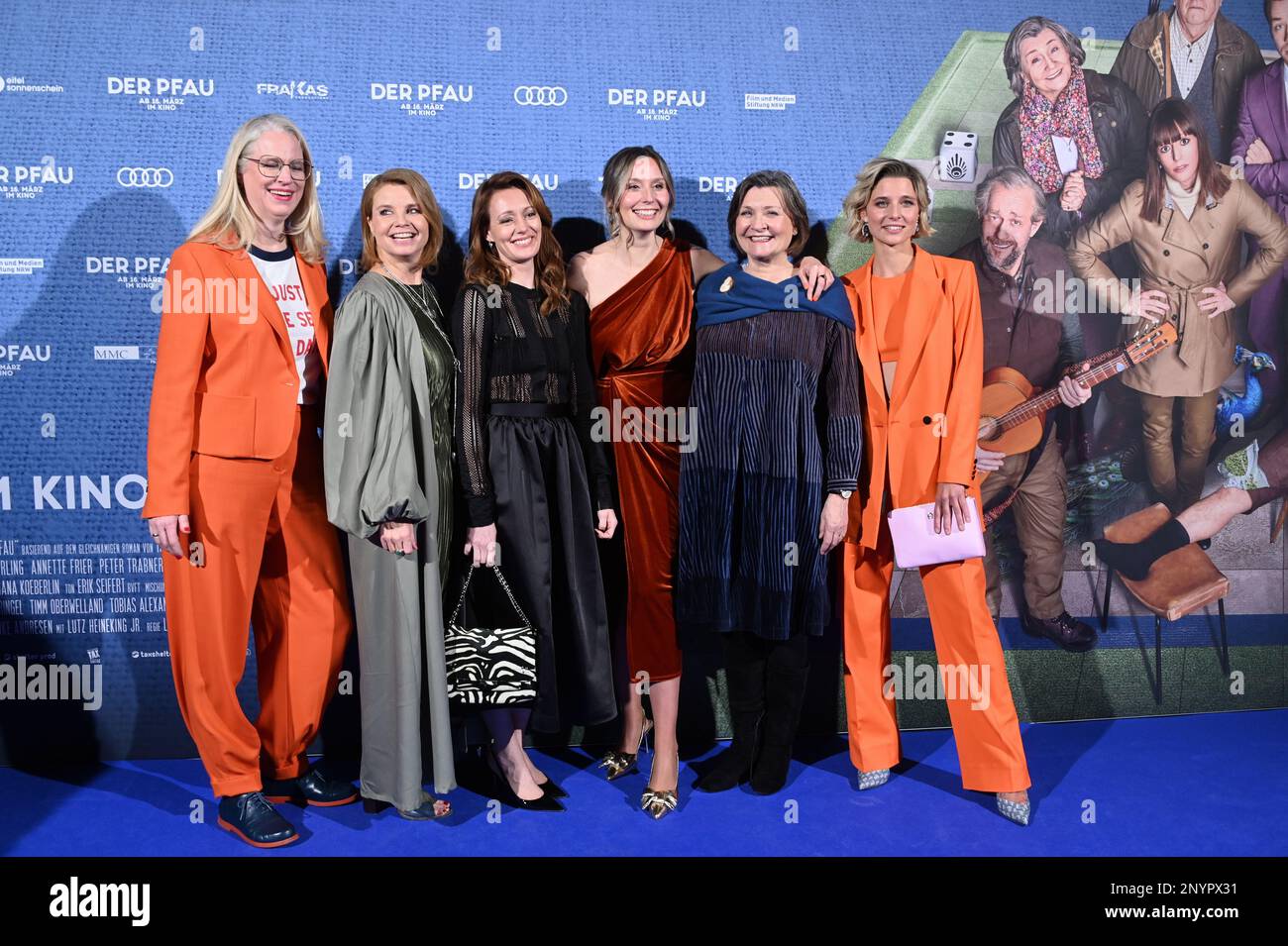 Cologne, Germany. 01st Mar, 2023. Author Isabel Bogdan, actors Annette ...
