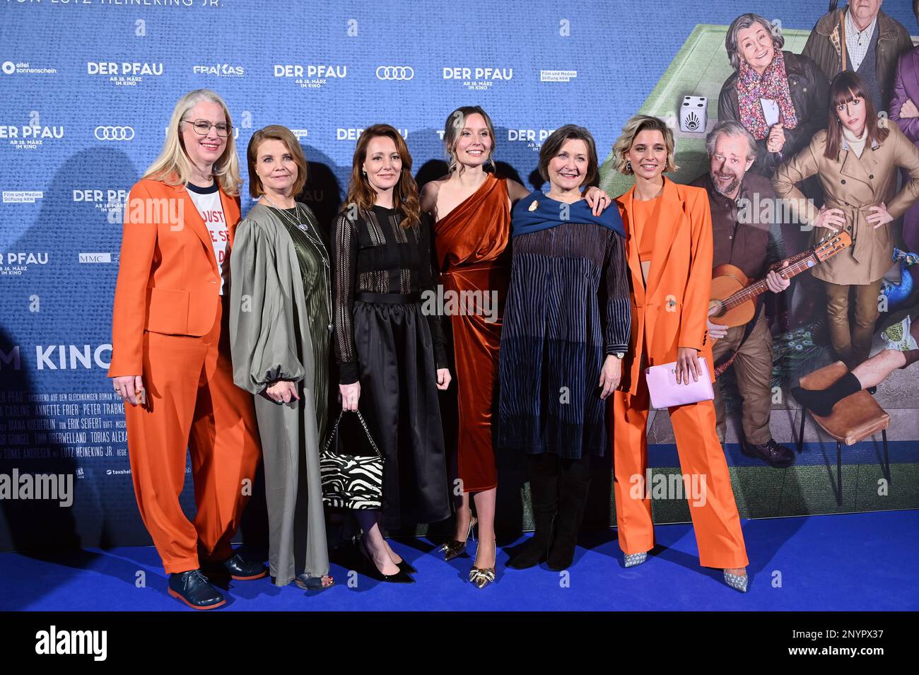 Cologne, Germany. 01st Mar, 2023. Author Isabel Bogdan, actors Annette ...