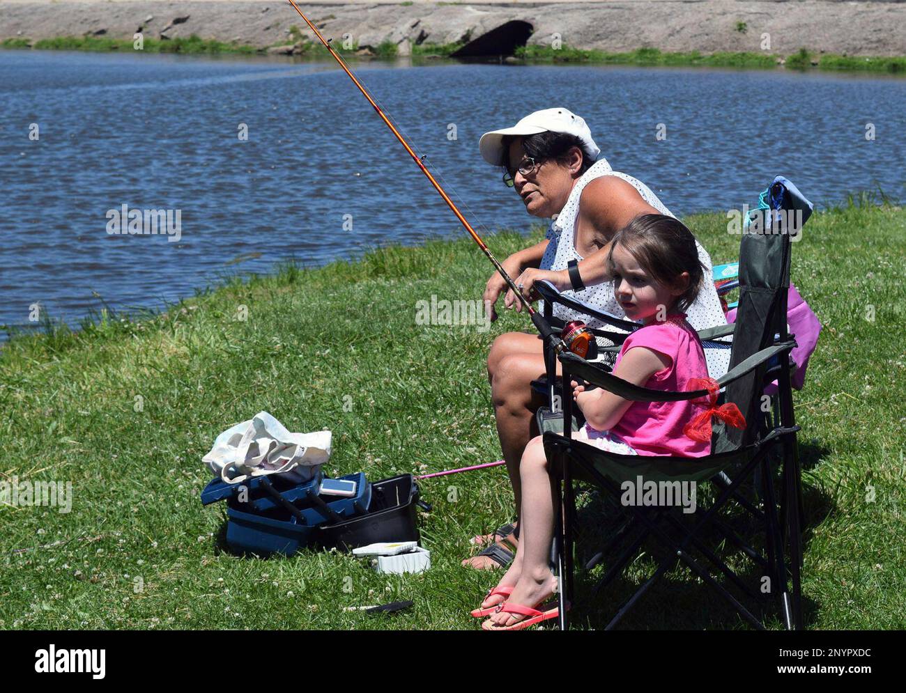 Judy Hayes of Jacksonville, Ill., spends Tuesday, June 6, 2017, at ...