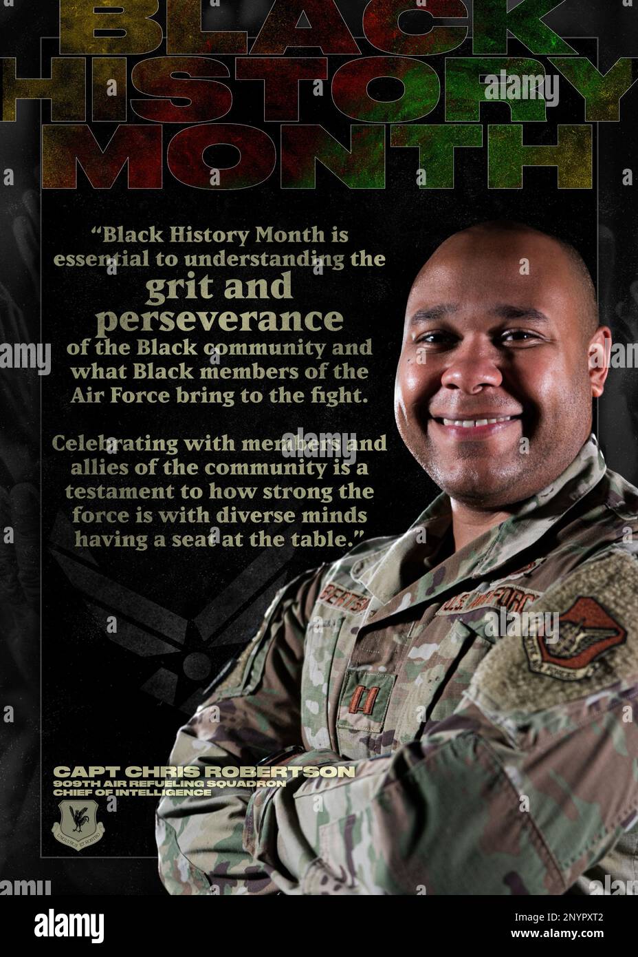 An infographic shows U.S. Air Force Capt. Chris Robertson, 909th Air ...