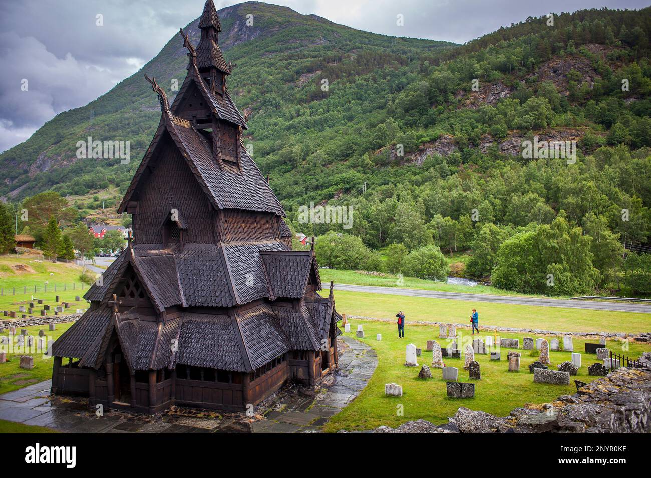 Borgund Stave Church, Sogn og Fjordane, Norway Stock Photo - Alamy