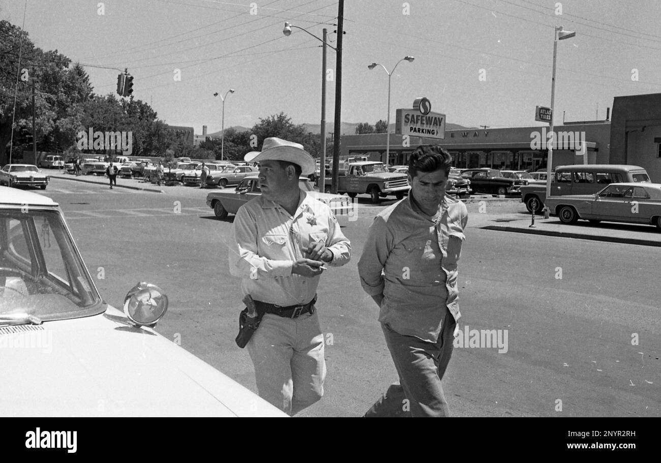 In this June 1967 photo, Reies Lopez Tijerina, right, is led into court ...