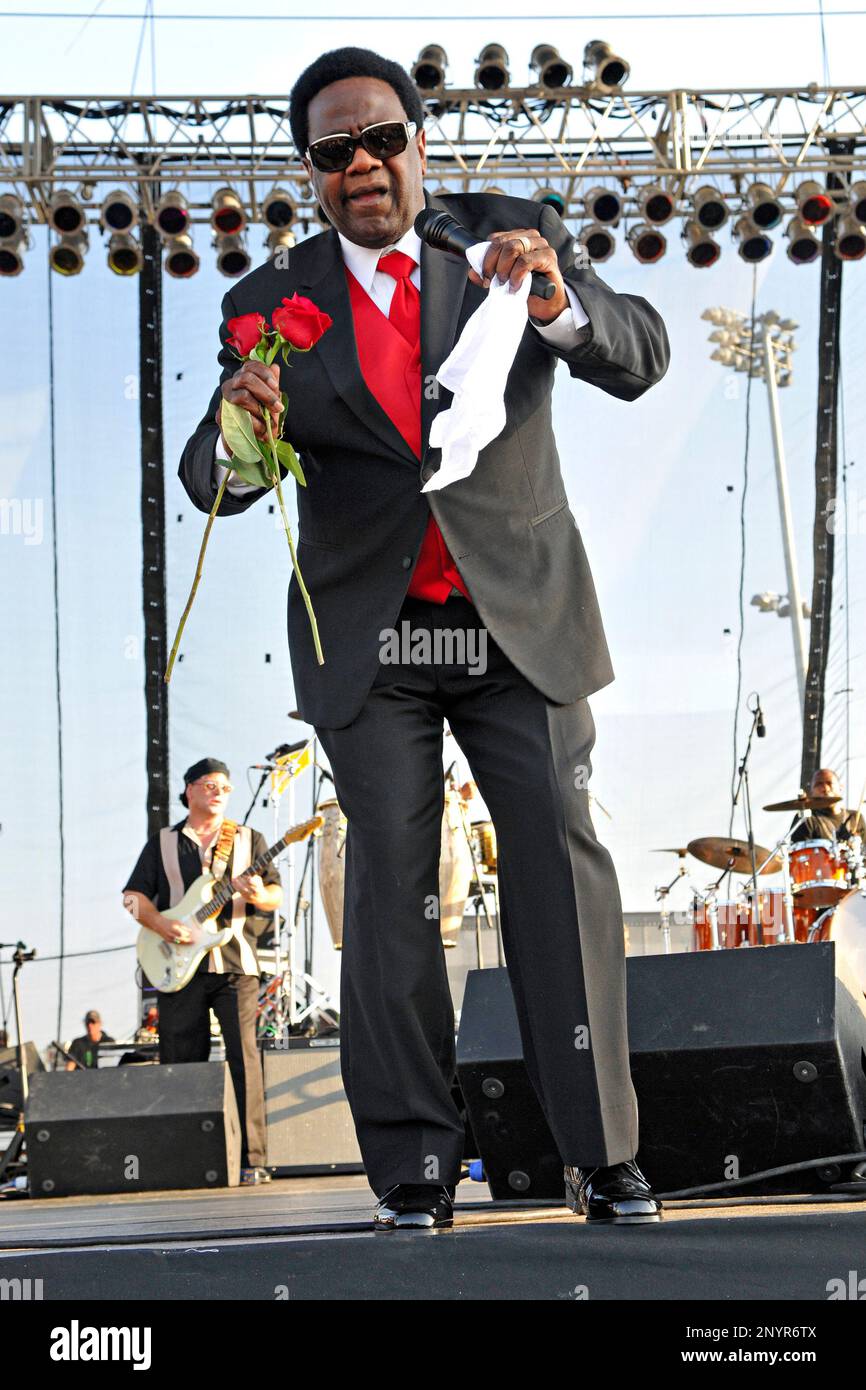 Al Green performs during the HullabaLOU Music Festival on July 24, 2010 ...