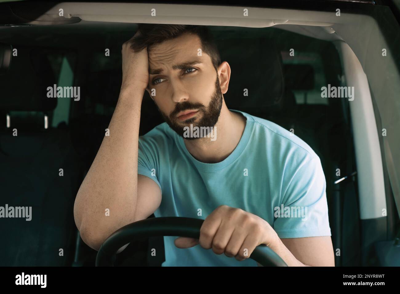 Through windshield accident hi-res stock photography and images - Alamy