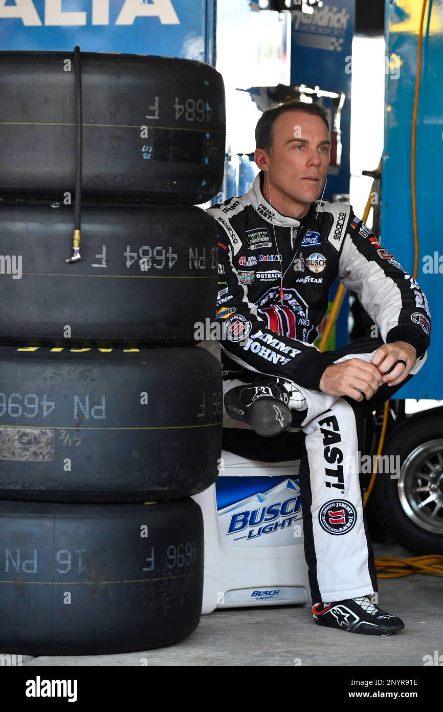 Kevin Harvick, Stewart-Haas Racing, Jimmy John's Ford Fusion during ...