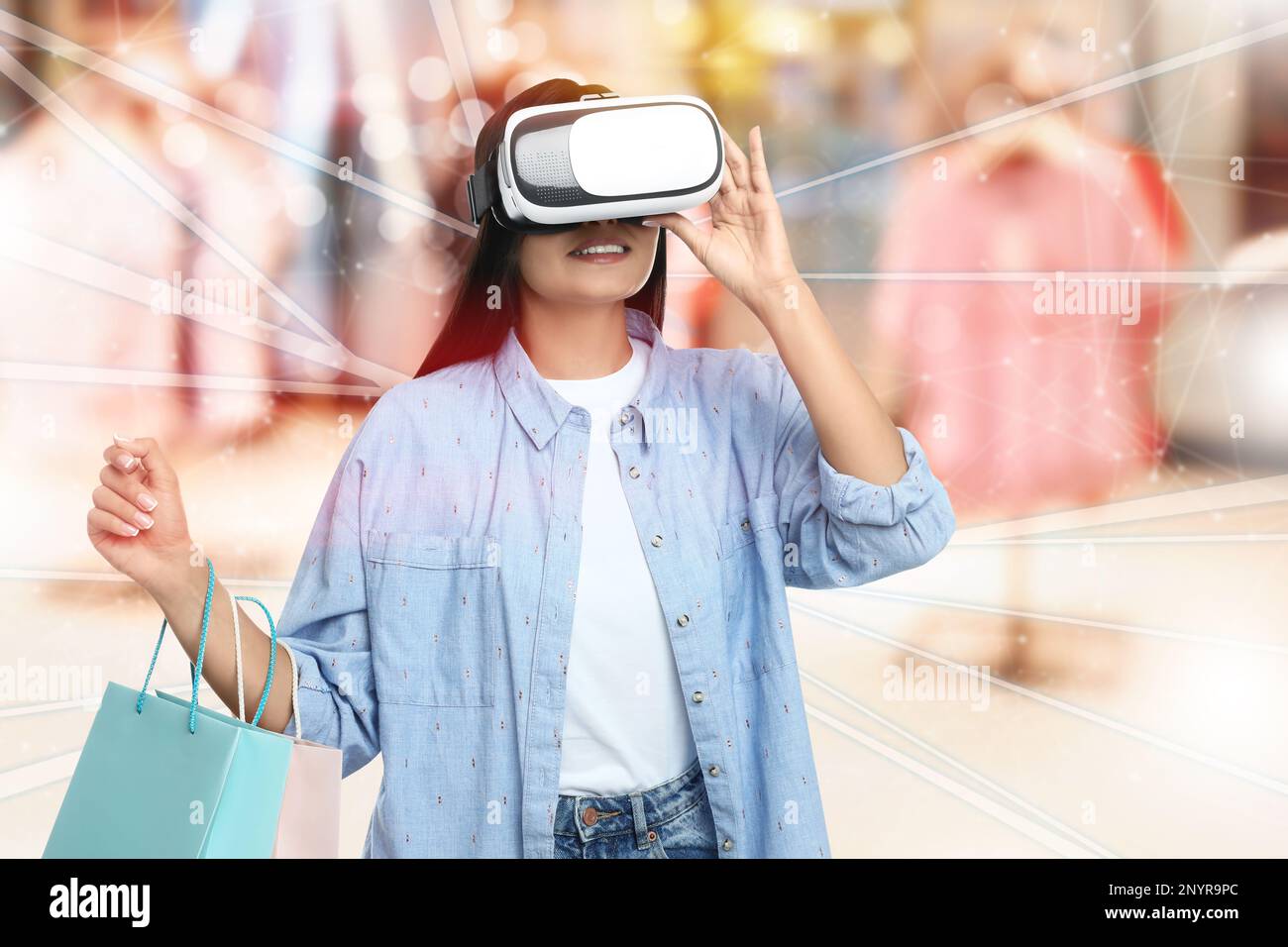 360 vr mall hi-res stock photography and images - Alamy