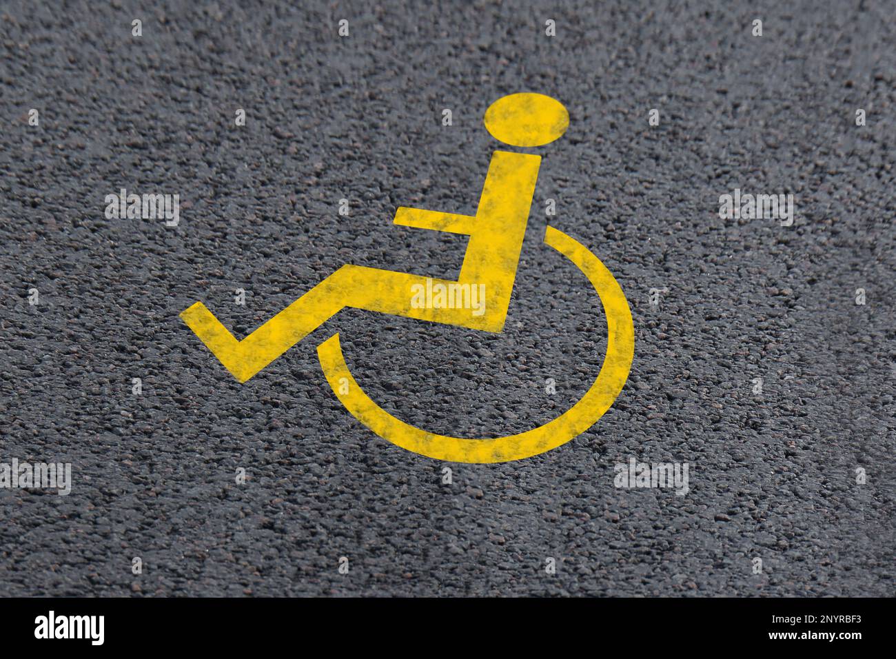 Disabled sign symbol nice hi-res stock photography and images - Alamy