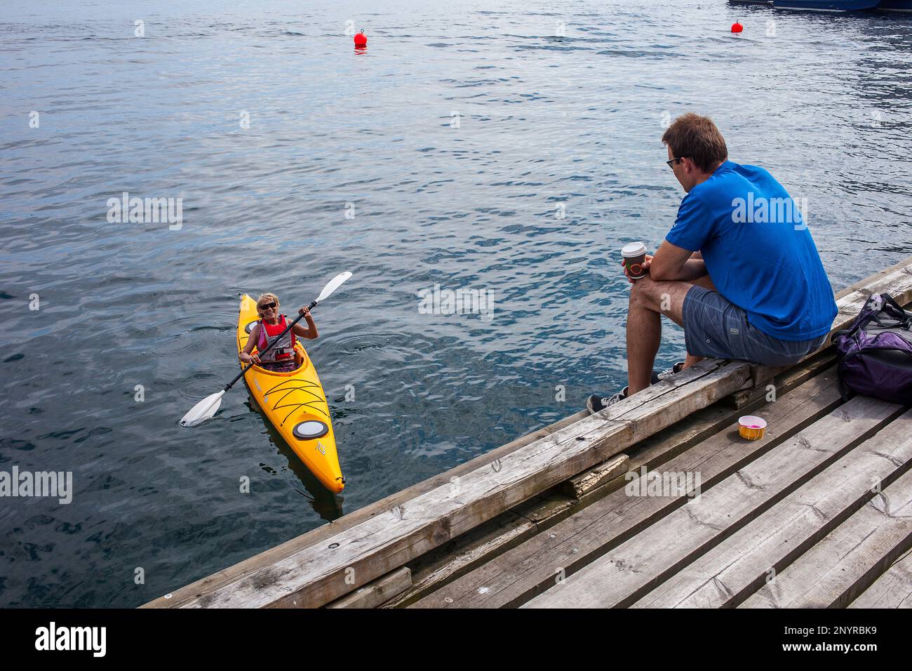 Harbour, Molde, Norway Stock Photo - Alamy