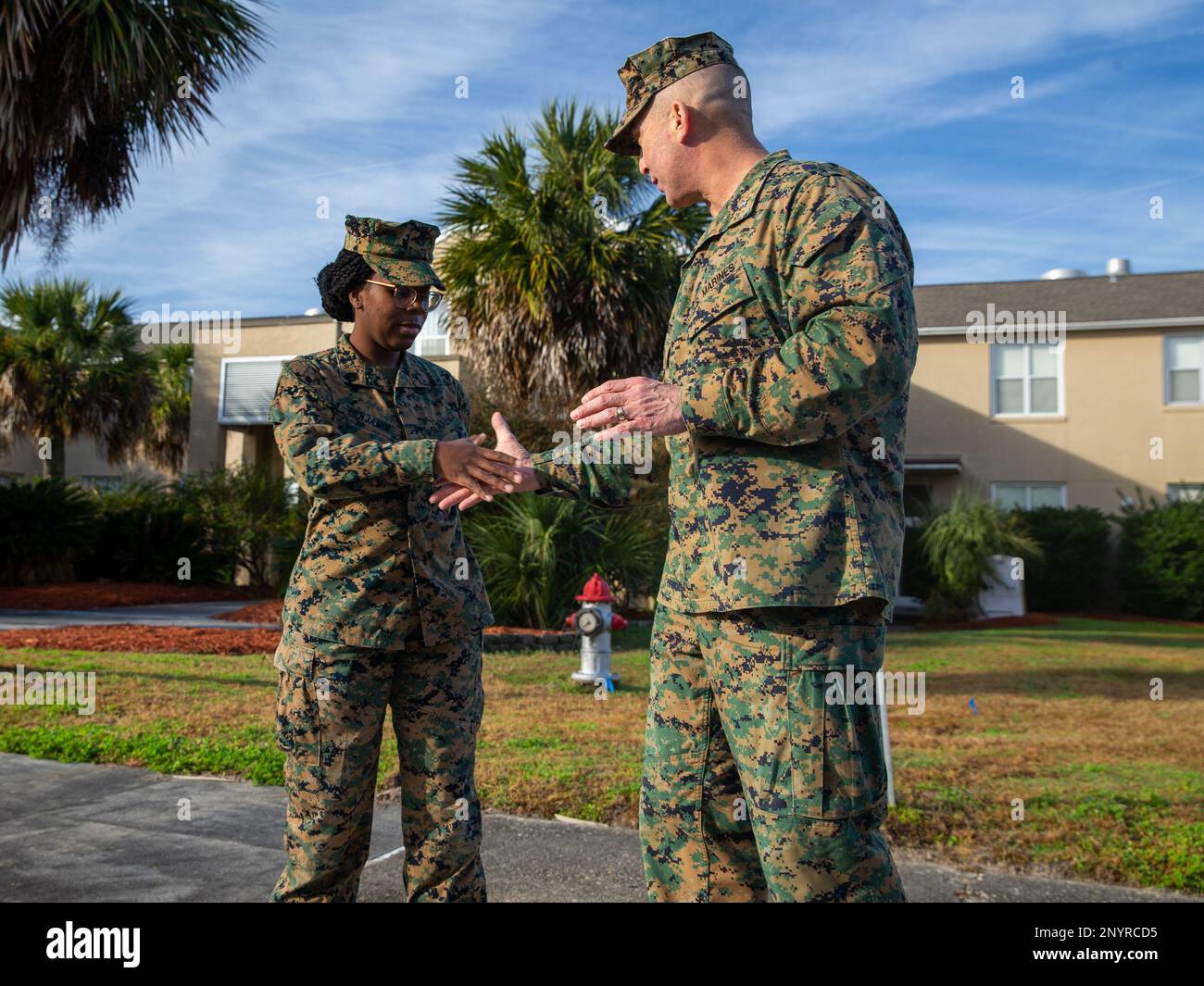 U.S. Marine Corps Col. Lance J. Langfeldt, the 6th Marine Corps ...