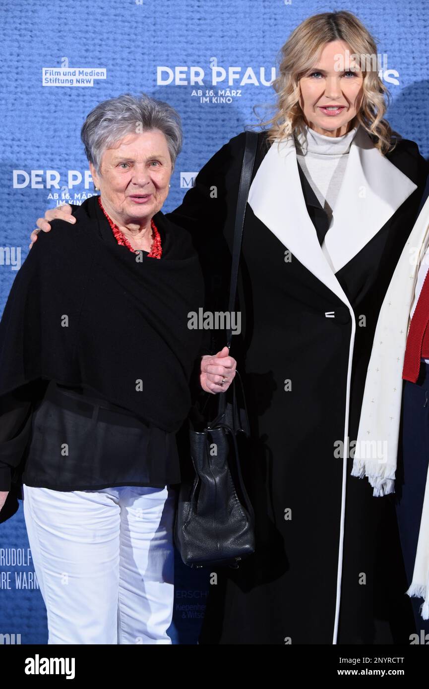 Cologne, Germany. 01st Mar, 2023. Elisabeth Deutzmann, Veronica Ferres ...