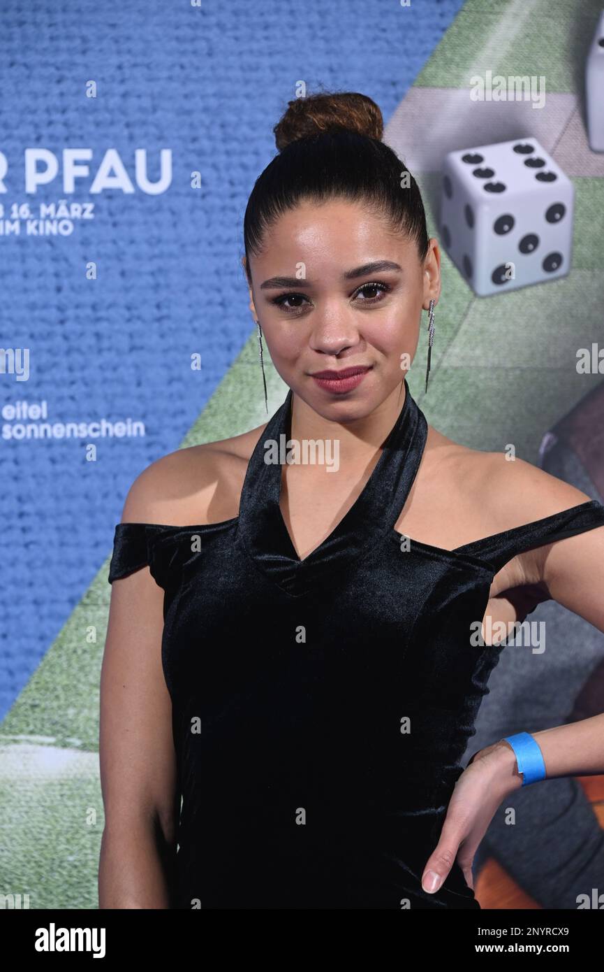 Cologne, Germany. 01st Mar, 2023. Actress Jess Maura arrives at the ...