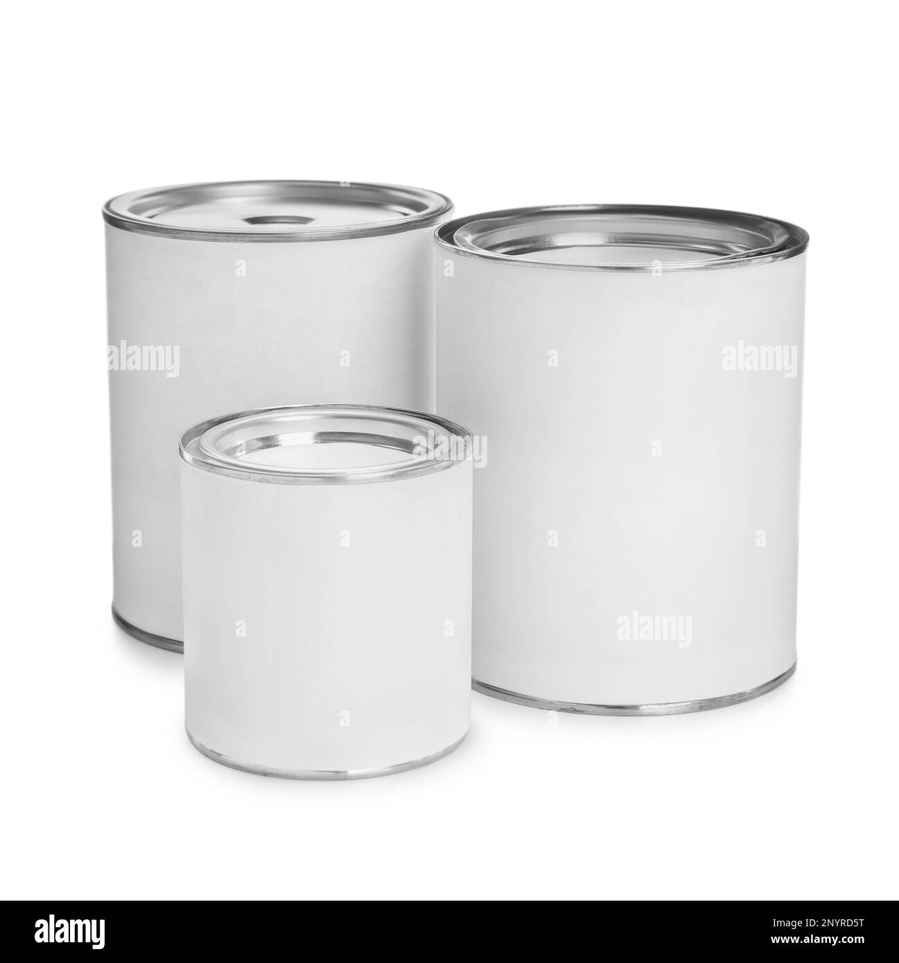 Empty paint cans Cut Out Stock Images & Pictures - Alamy