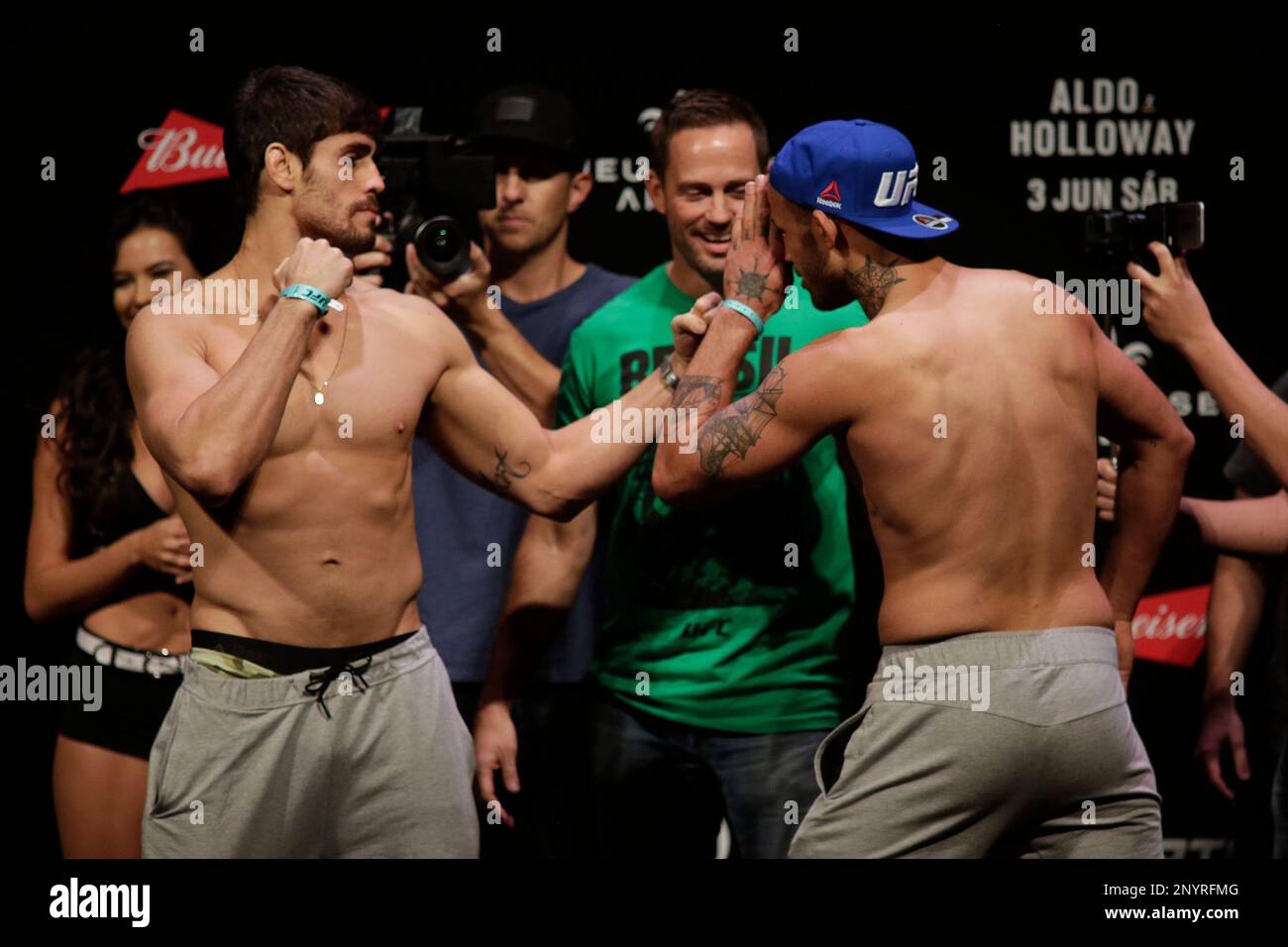 RJ - Rio de Janeiro - 02/06/2017 - UFC Rio 212 Weighing - Face of Shoe ...