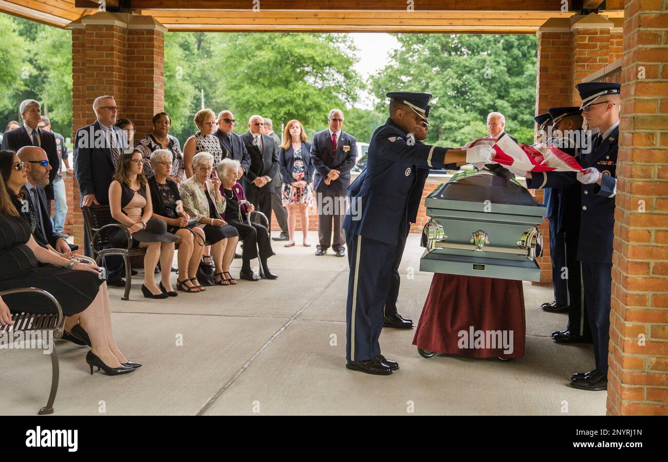 Members of the Base Honor Guard from Joint Base Andrews conduct a full ...